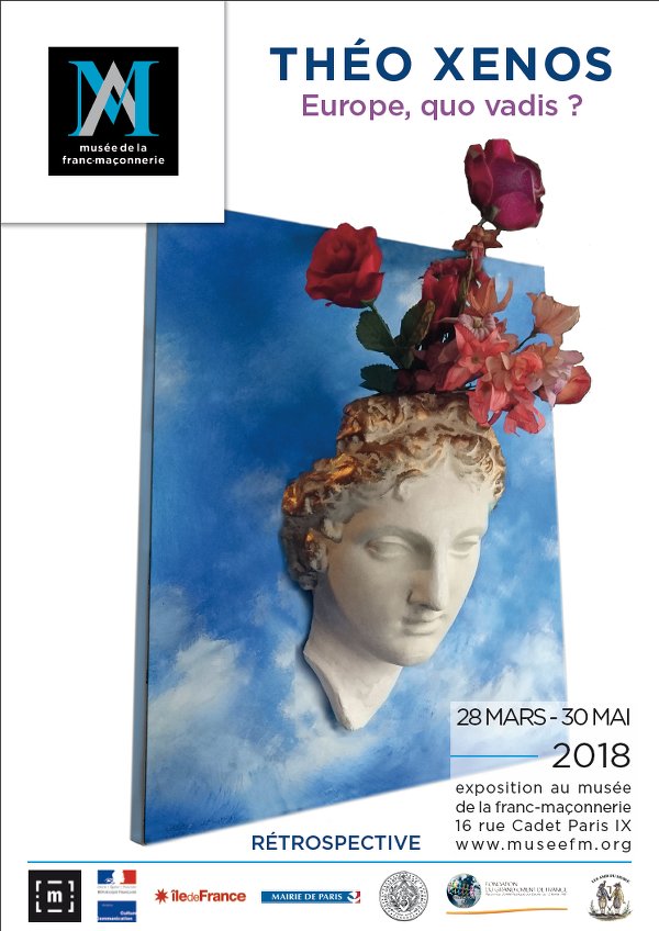 Expo Théo Xenos au Musée de la franc-maçonnerie - Hiram.be