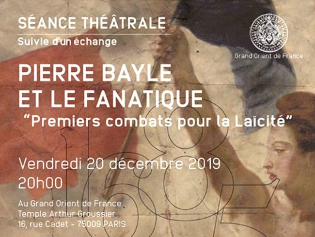 Pierre Bayle et le fanatique - Hiram.be Pierre Bayle et le fanatique - Hiram.be