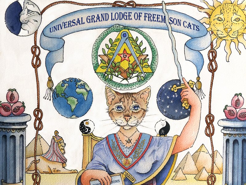 L' "Universal Grand Lodge of Freem Son Cats" - Hiram.be