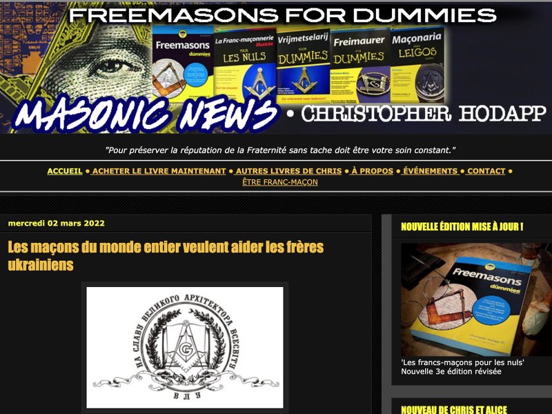 Ukraine, les réactions maçonniques américaines - Hiram.be