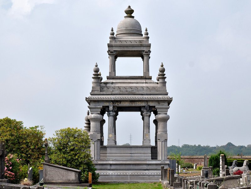 Le mausolée d'Eugène Goblet d’Alviella - Hiram.be