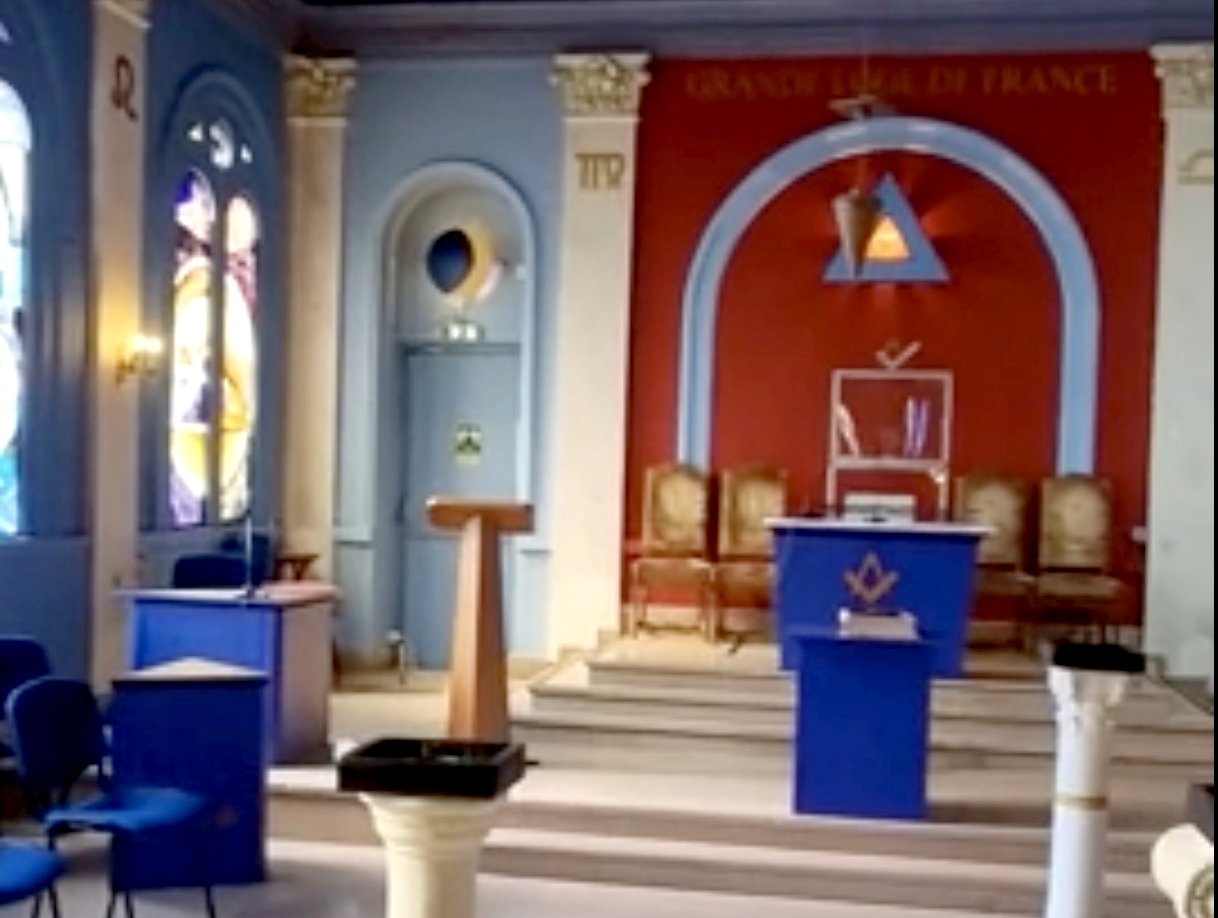 Une visite vidéo du temple de la GLDF à Dijon - Hiram.be