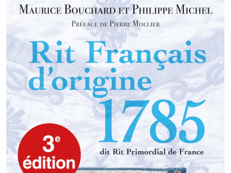 le "Rit Français d'origine 1785" dit Rit Primordial de France - Hiram.be