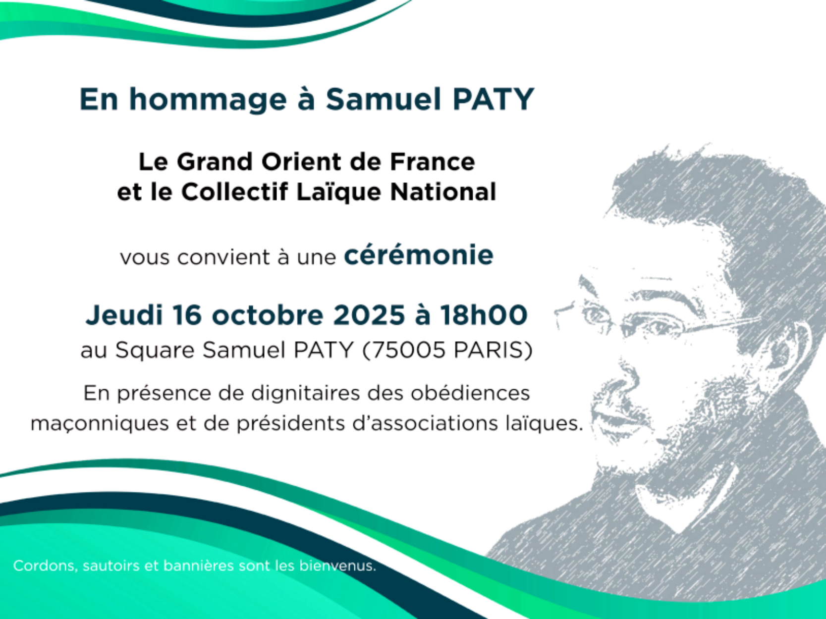 Samuel Paty, 5 ans déjà - Hiram.be