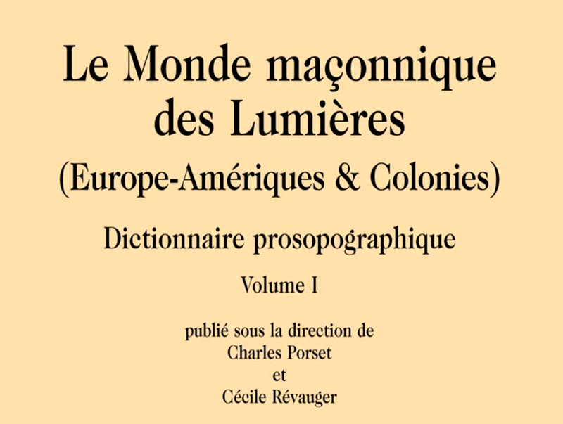 Le Monde Maçonnique des Lumières numérisé à la bibliothèque du GODF ...